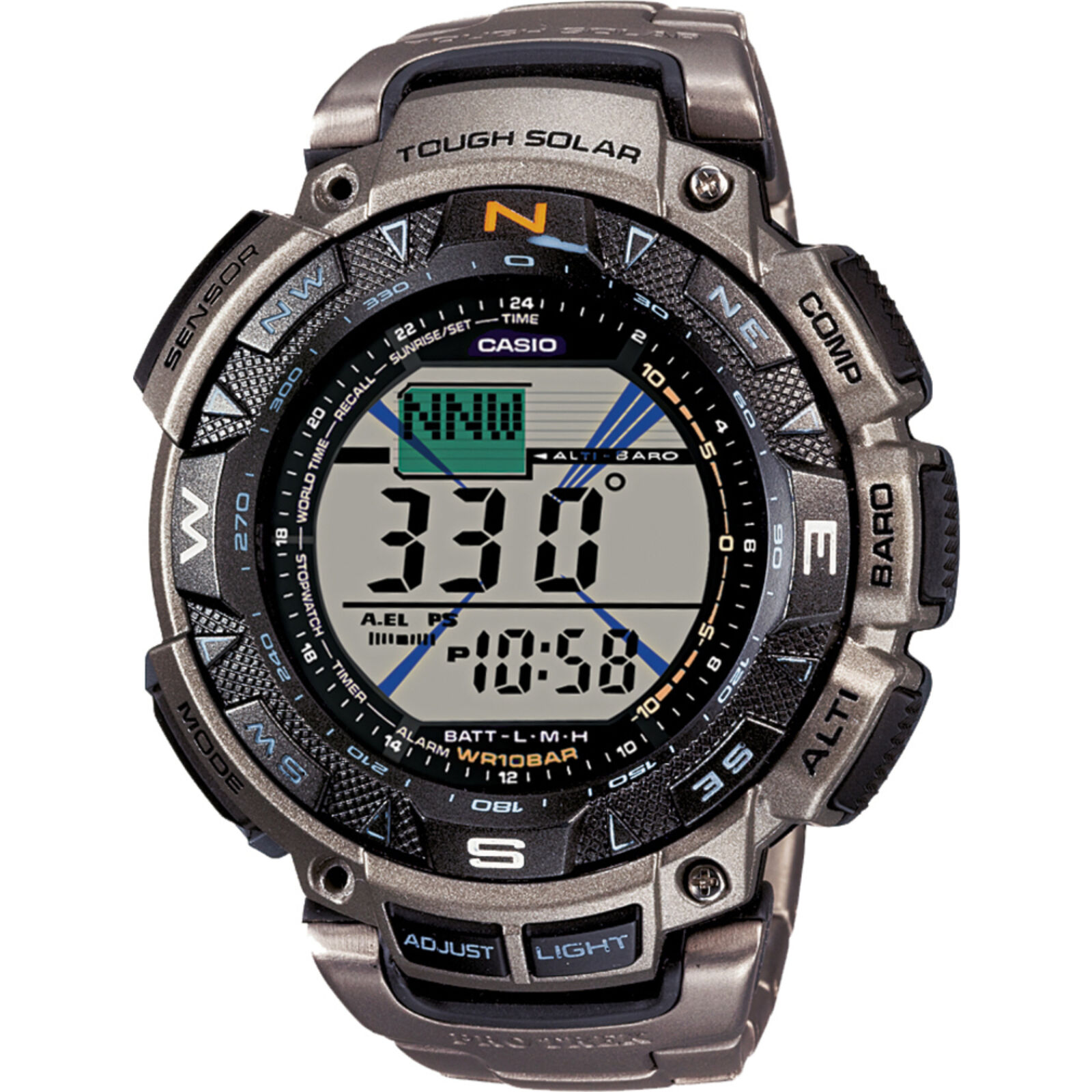 PRG-240T-7ER Casio Pro Trek férfi digitális karóra | Oraker.hu Casio ...
