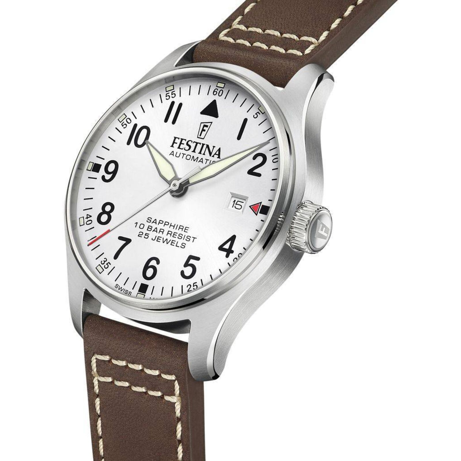 F20151/1 Festina Swiss Made automata férfi analóg karóra | Oraker.hu Casio, Seiko órák, karórák