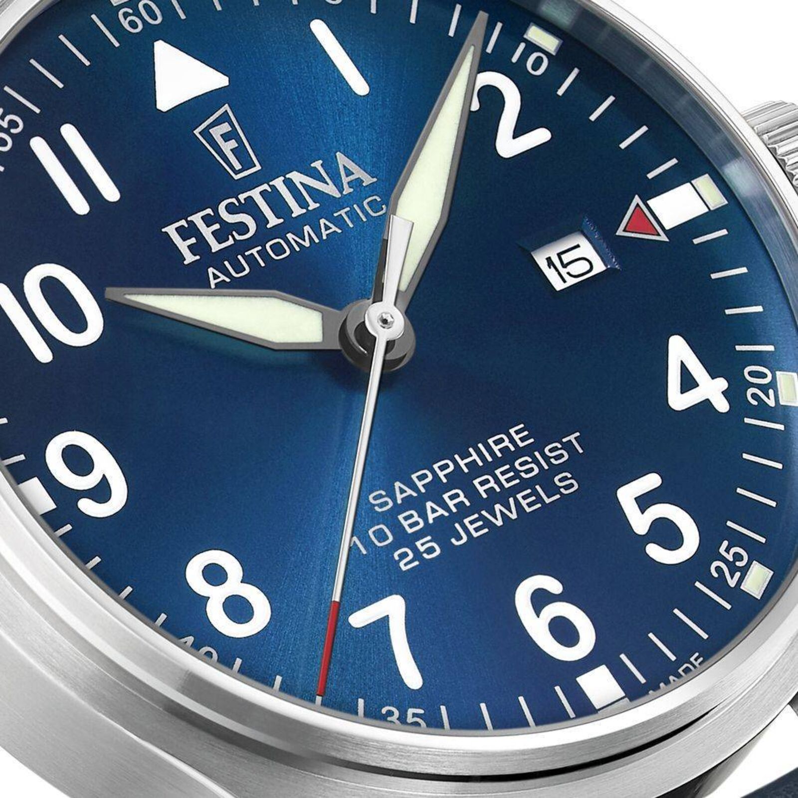F20151/3 Festina Swiss Made automata férfi analóg karóra | Oraker.hu ...