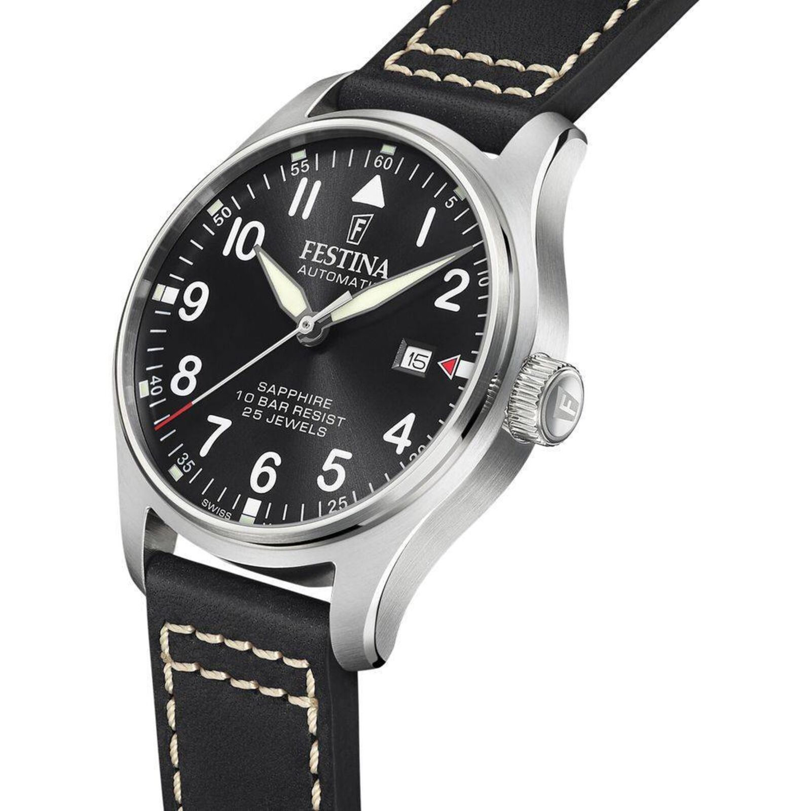 F20151/4 Festina Swiss Made automata férfi analóg karóra | Oraker.hu ...